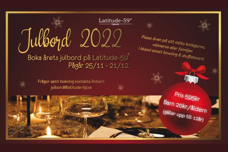 Julbord i Uppsala - Julbordsguiden.se