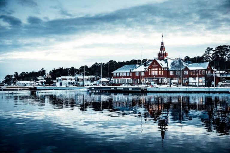 Julbord på Sandhamn Seglarhotell